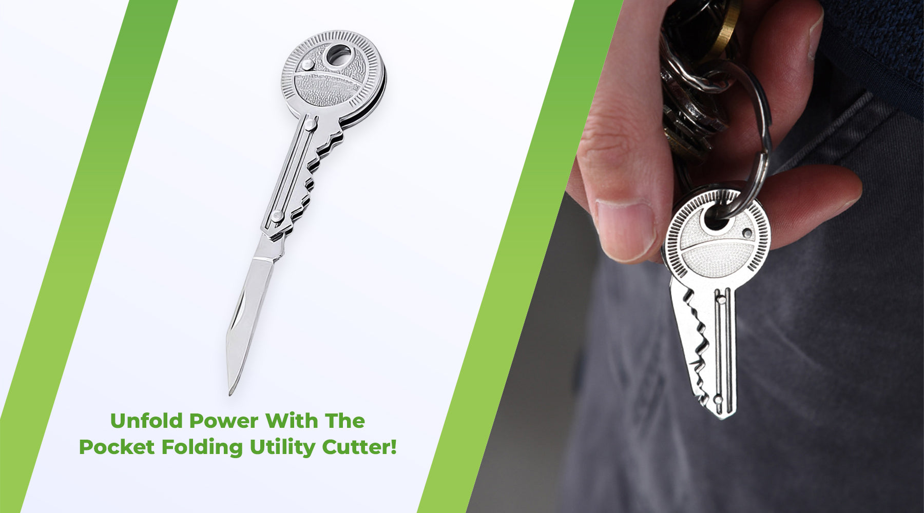 Unfold power with the Pocket Folding Utility Cutter!– Hasthip