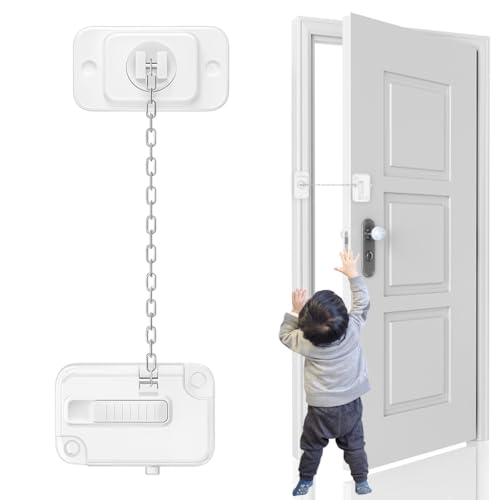 HASTHIP Door Chain Lock for Safety, No Drilling, Child - proof– Hasthip
