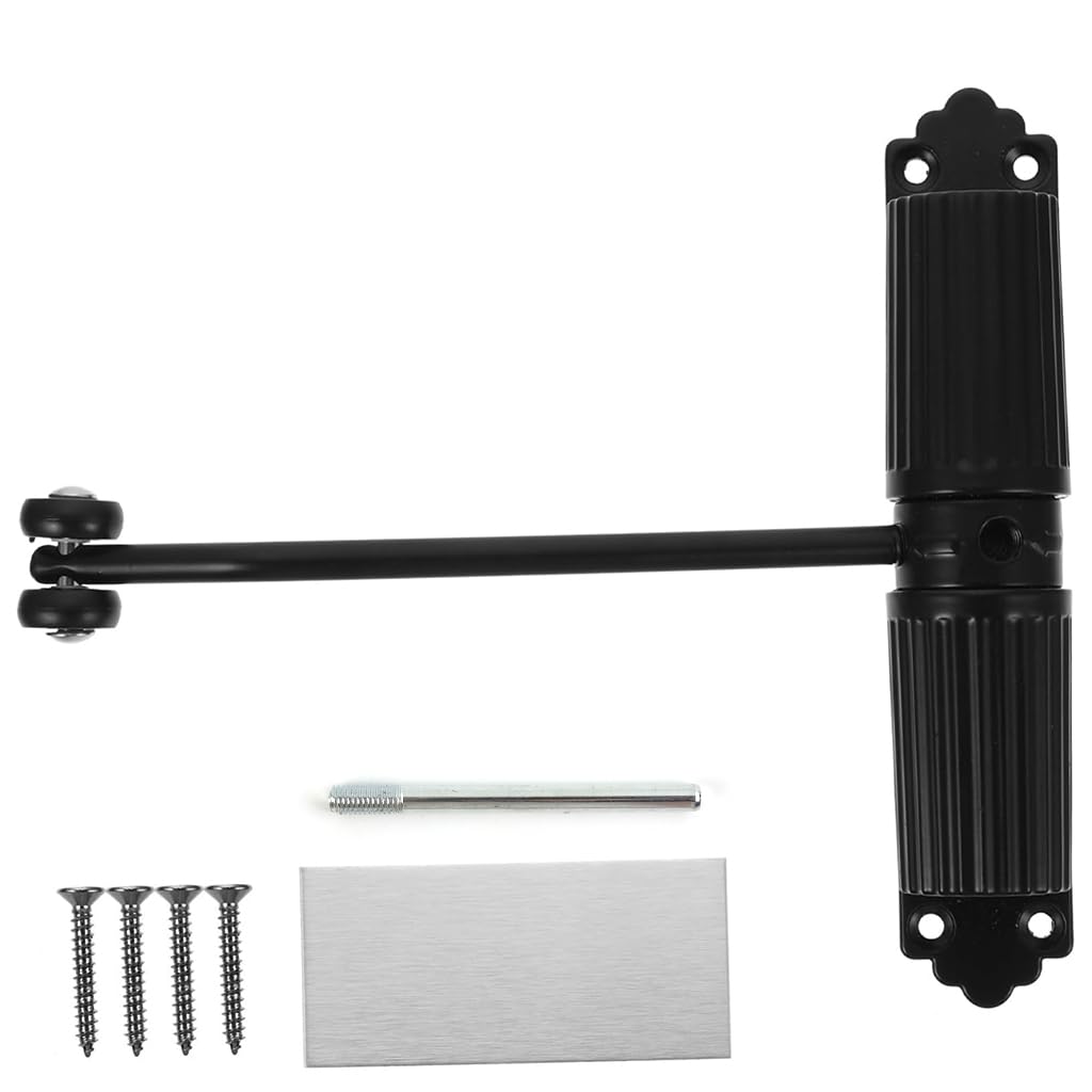 HASTHIP Door Closer for Wooden and Metal Doors with Adjustable Spring ...