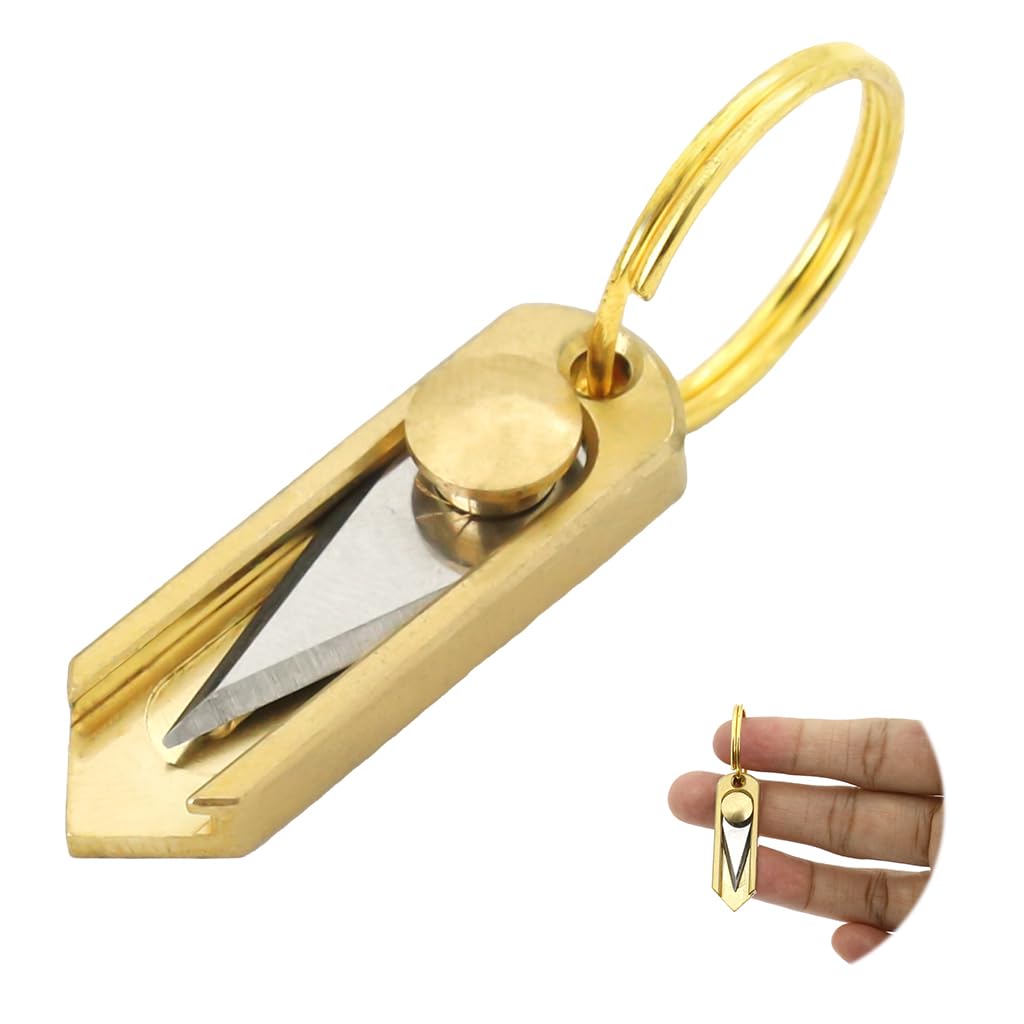 HASTHIP Pocket Cutter with Retractable Blade and Keychain– Hasthip