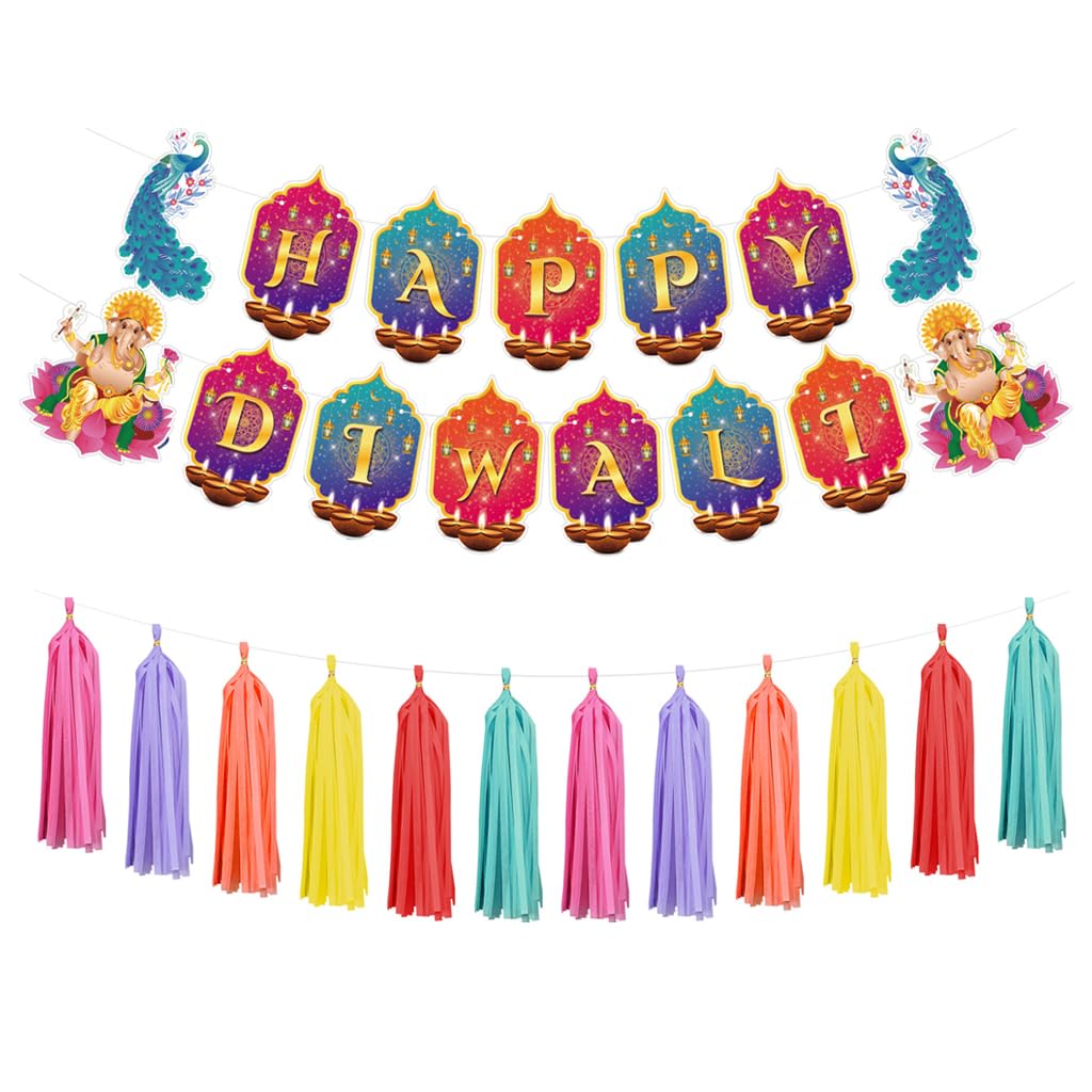 HASTHIP Happy Diwali Banner for Home and Porch Decoration– Hasthip