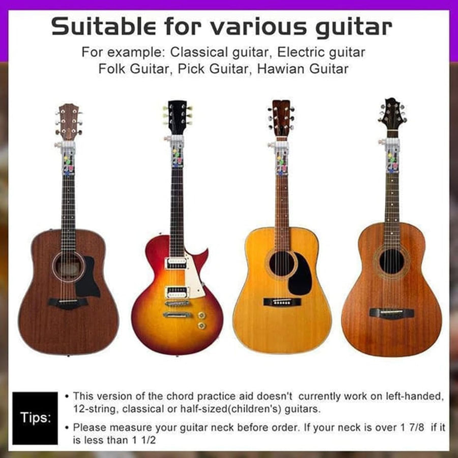 HASTHIP Guitar Chord Learning Tool for Beginners– Hasthip